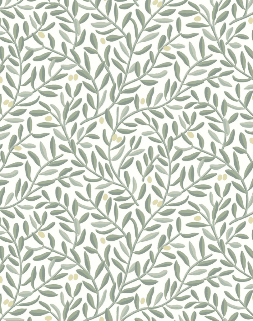 The Most Beautiful Green Wallpaper Designs For Your Home | Hope And Hedges