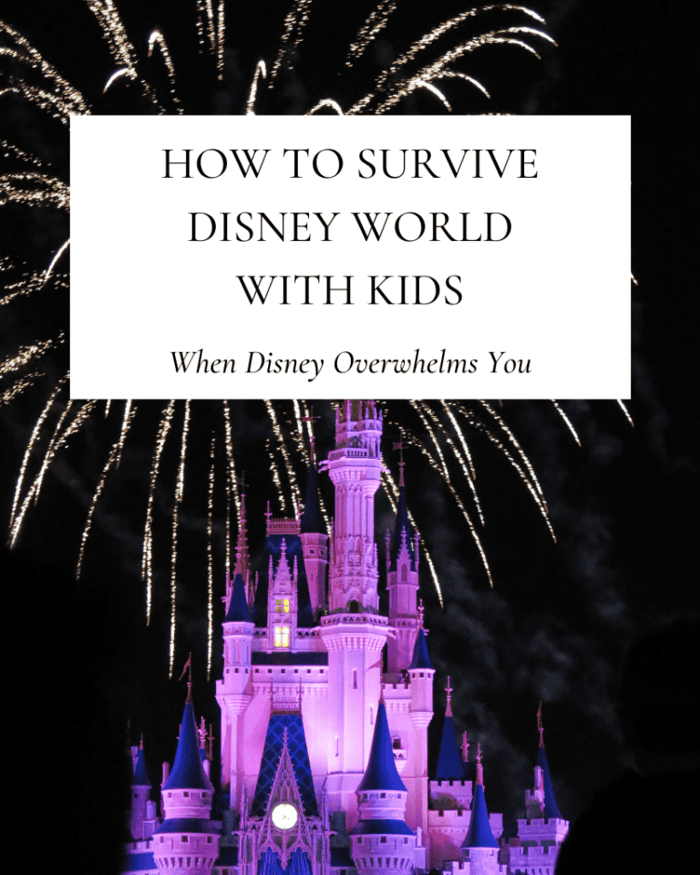 How To Survive Disney World With Kids (When Disney Overwhelms You ...