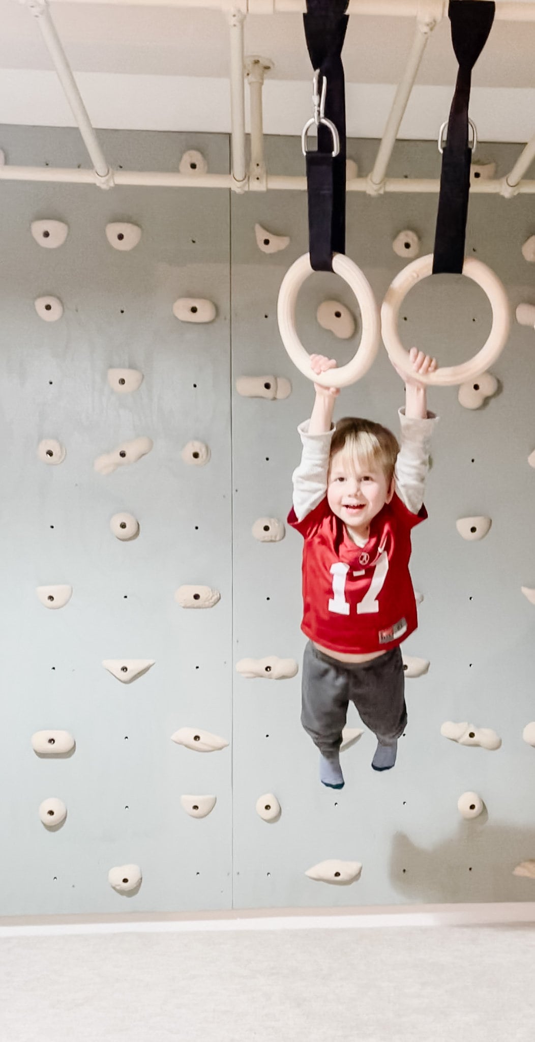 Kids Climbing Wall Playroom | Hope And Hedges