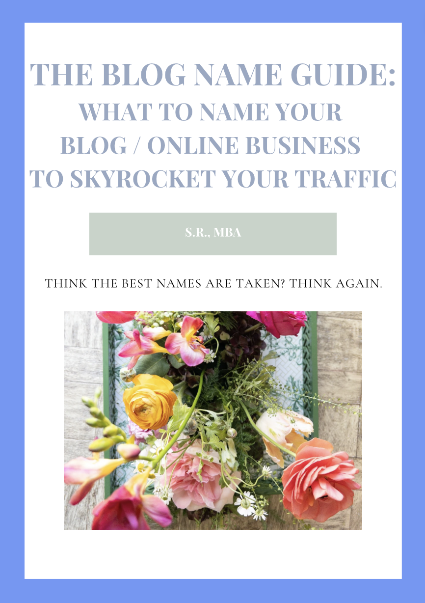 The Blog Name Guide: What To Name Your Blog To Skyrocket Your Traffic ...