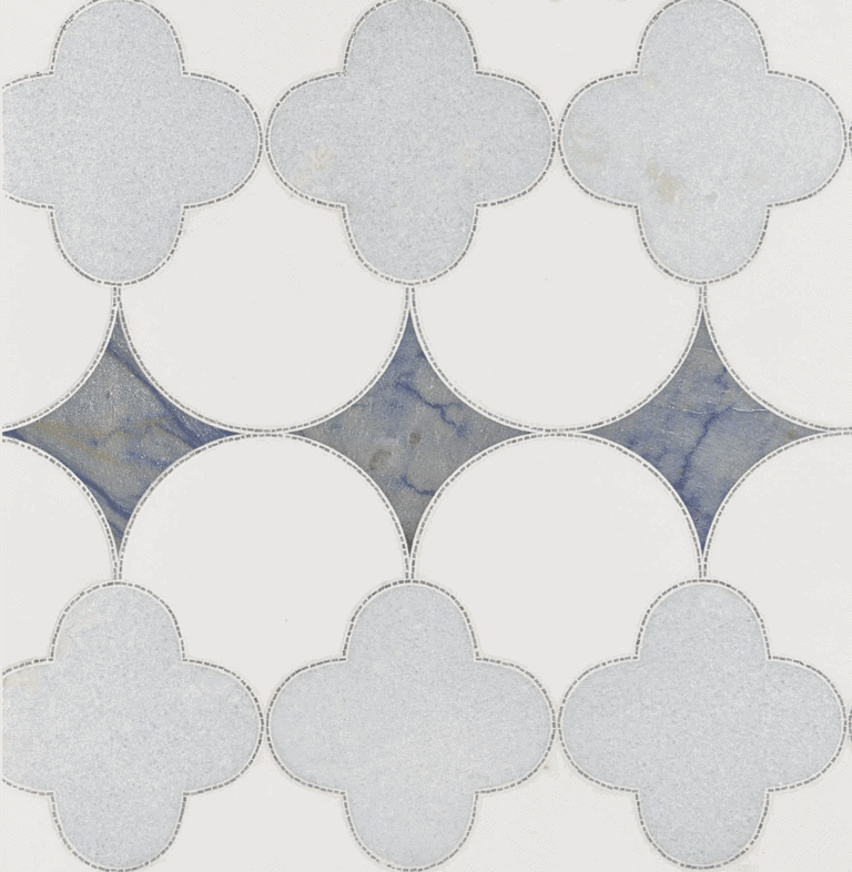 Classic Quatrefoil Tile Design Ideas (Clover Tile) | Hope And Hedges
