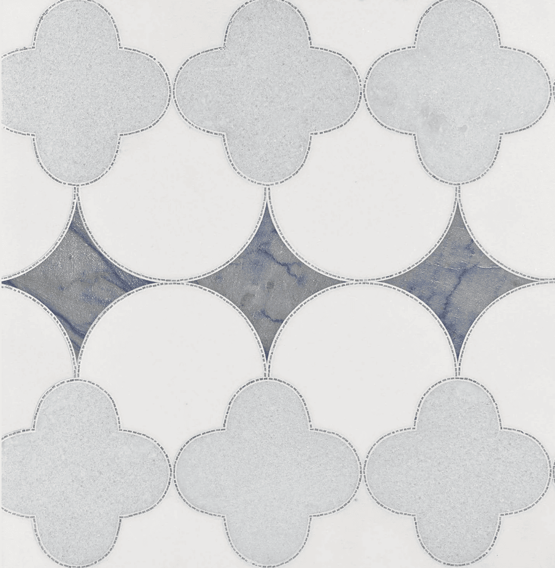 Classic Quatrefoil Tile Design Ideas (Clover Tile) | Hope And Hedges
