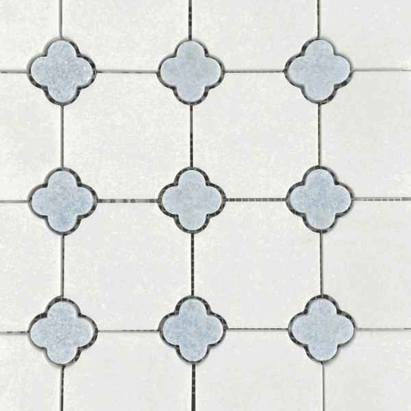 Classic Quatrefoil Tile Design Ideas (Clover Tile) | Hope And Hedges