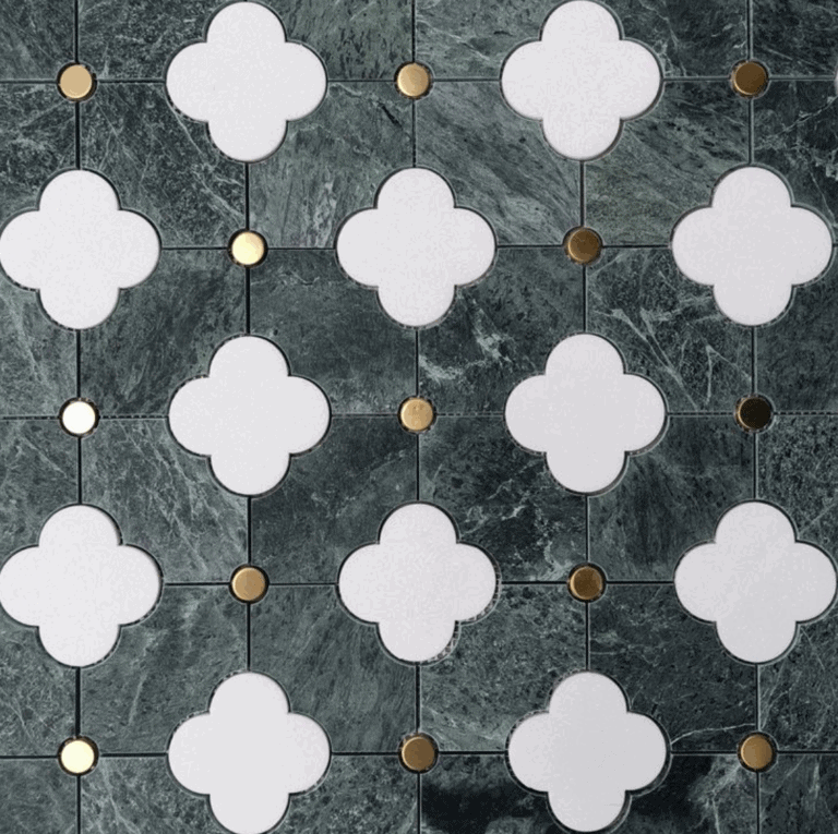 Classic Quatrefoil Tile Design Ideas (Clover Tile) | Hope And Hedges