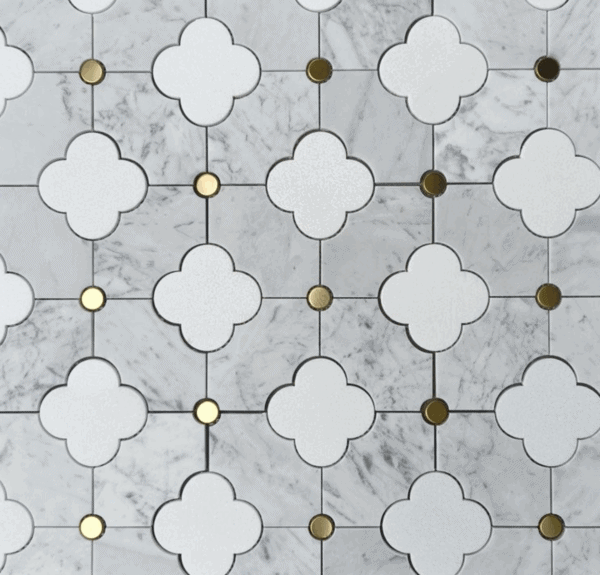 Classic Quatrefoil Tile Design Ideas (Clover Tile) | Hope And Hedges