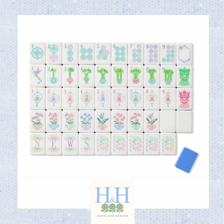 Beautiful Mahjong Tiles You'll Love | Hope And Hedges
