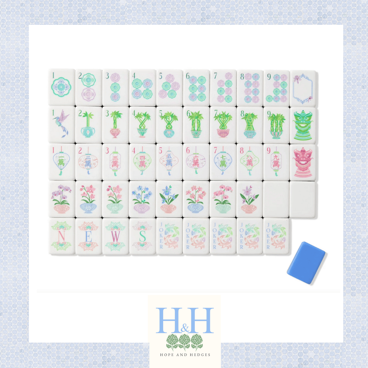 Beautiful Mahjong Tiles You'll Love | Hope And Hedges