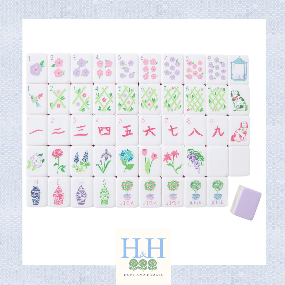 Beautiful Mahjong Tiles You'll Love | Hope And Hedges