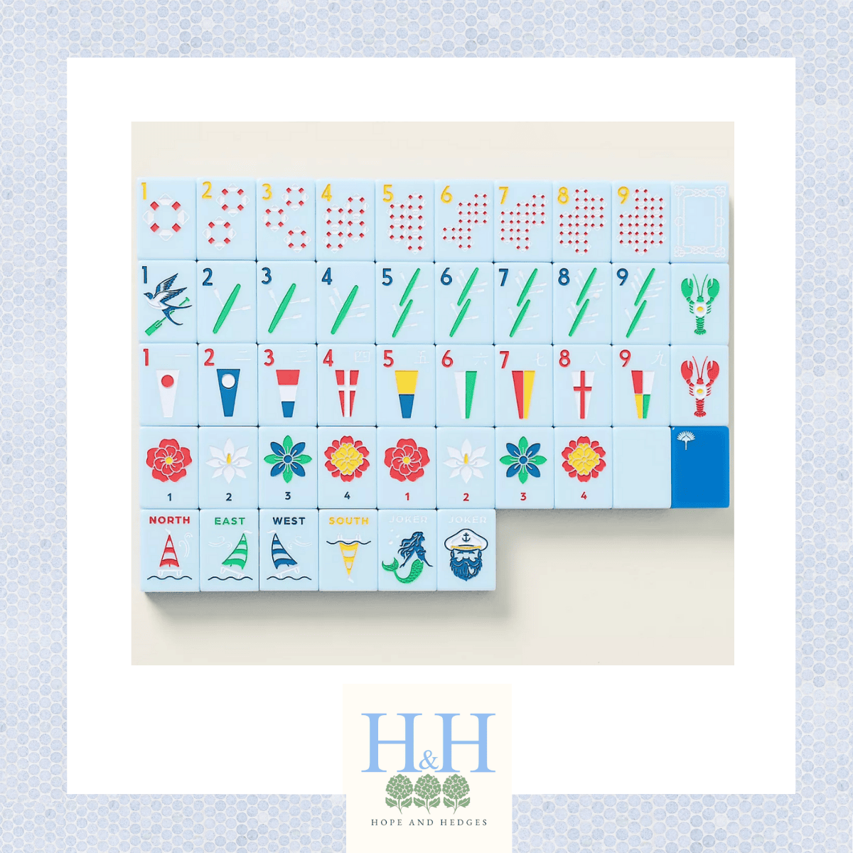 Beautiful Mahjong Tiles You'll Love | Hope And Hedges