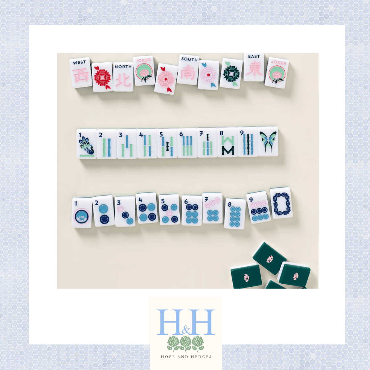 Beautiful Mahjong Tiles You'll Love | Hope And Hedges