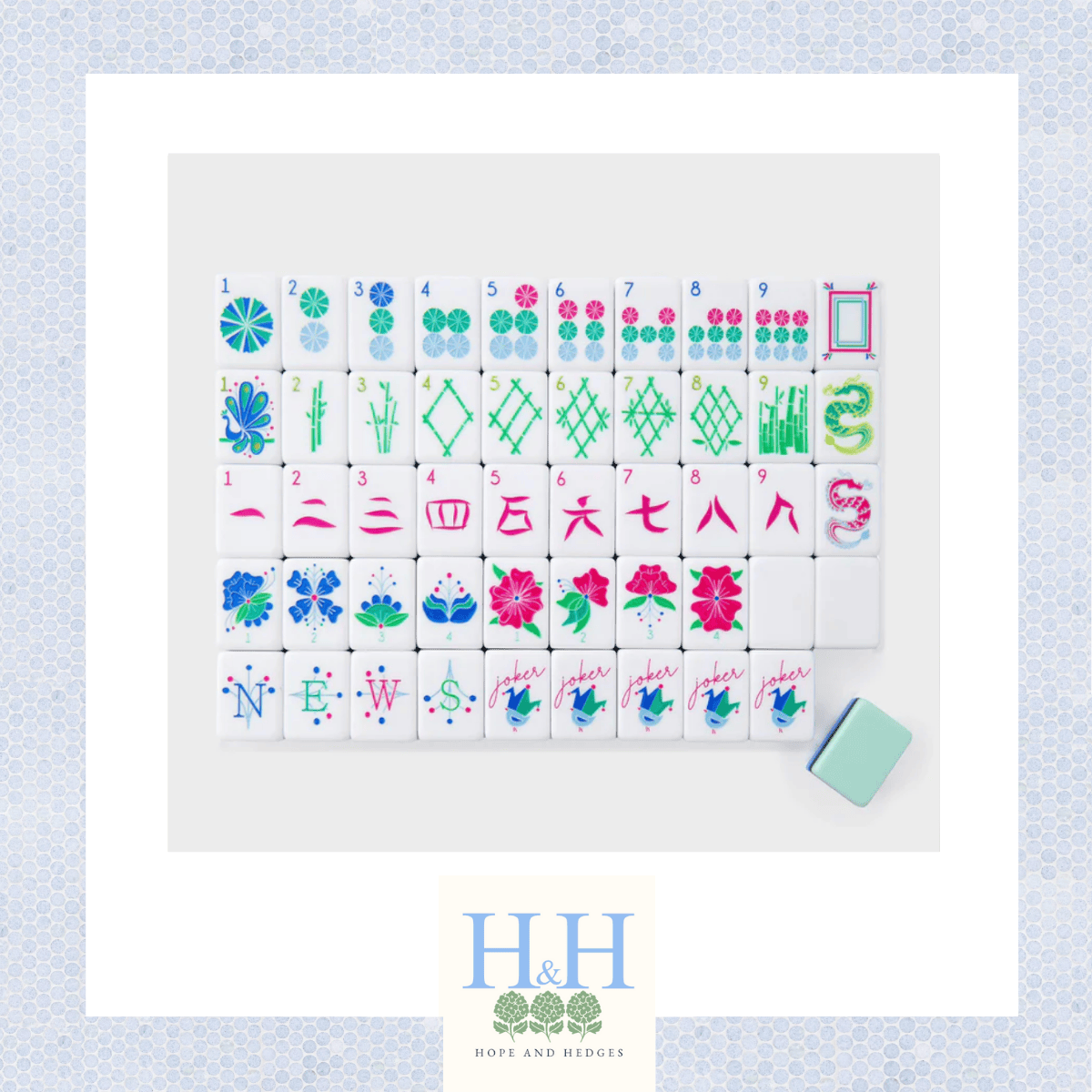 Beautiful Mahjong Tiles You'll Love | Hope And Hedges