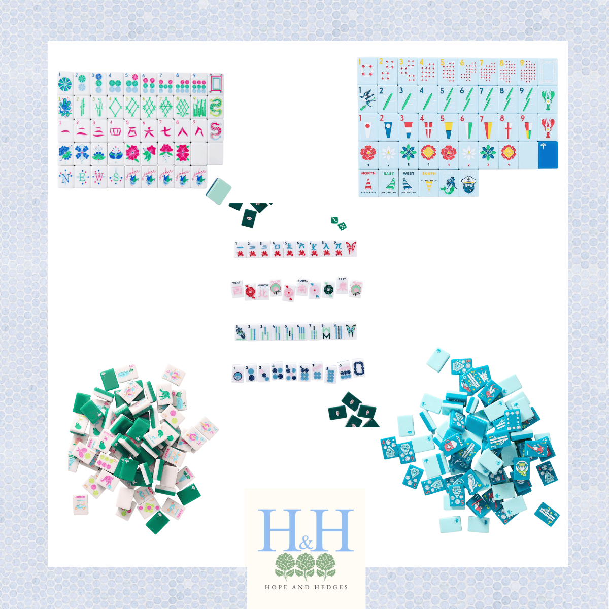 Beautiful Mahjong Tiles You'll Love | Hope And Hedges